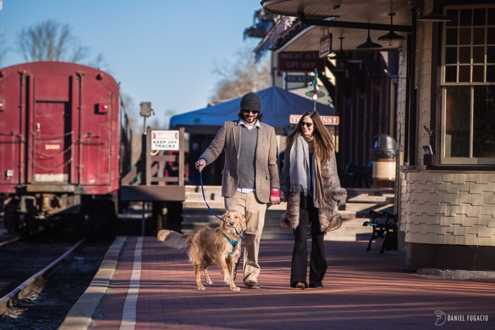 New Hope engagement session with Natalie and Cliff