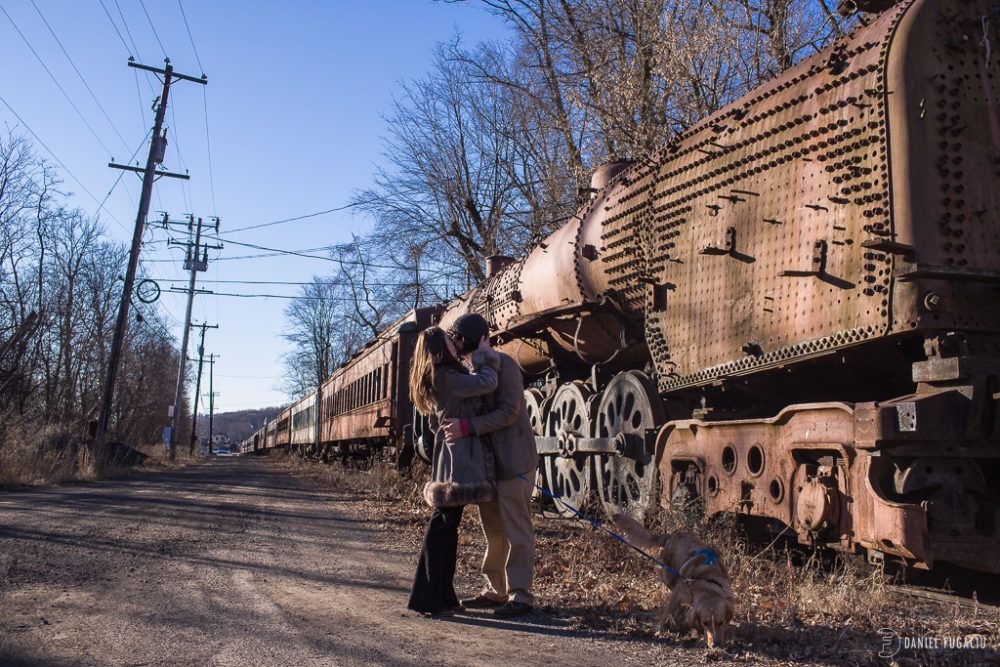 New Hope engagement session with Natalie and Cliff