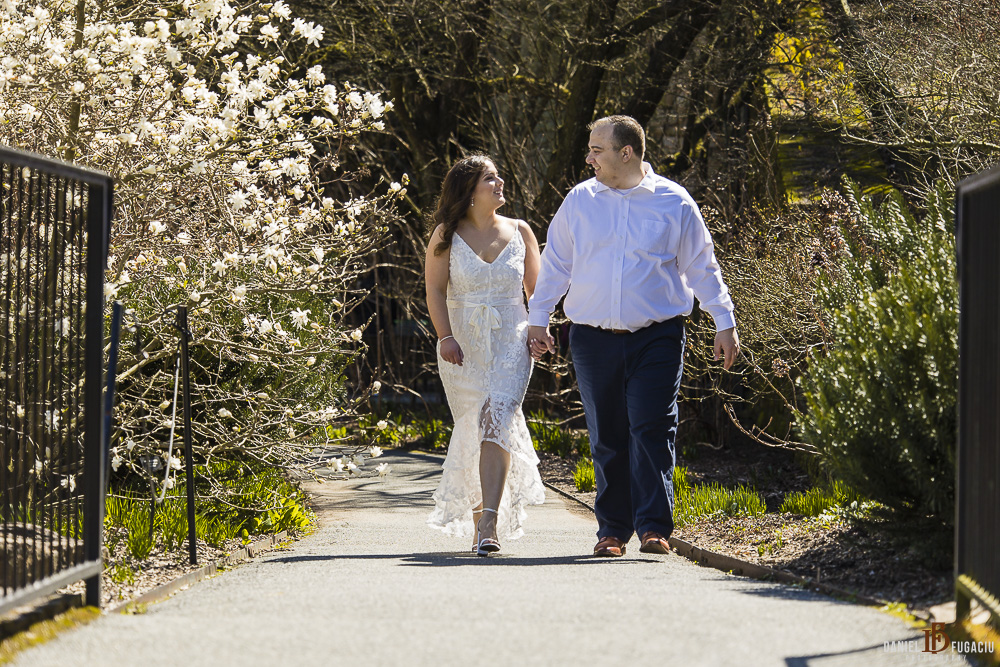 Longwood Gardens engagement photos | Jake and Sarah